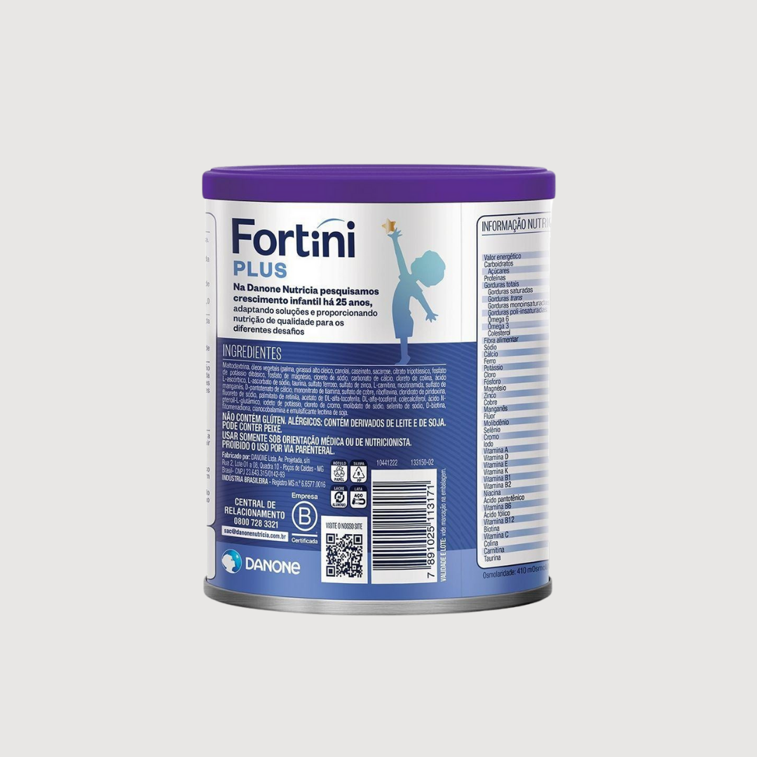 Fortini Plus 400g - Sem Sabor - DANONE - Espaço Nutrição